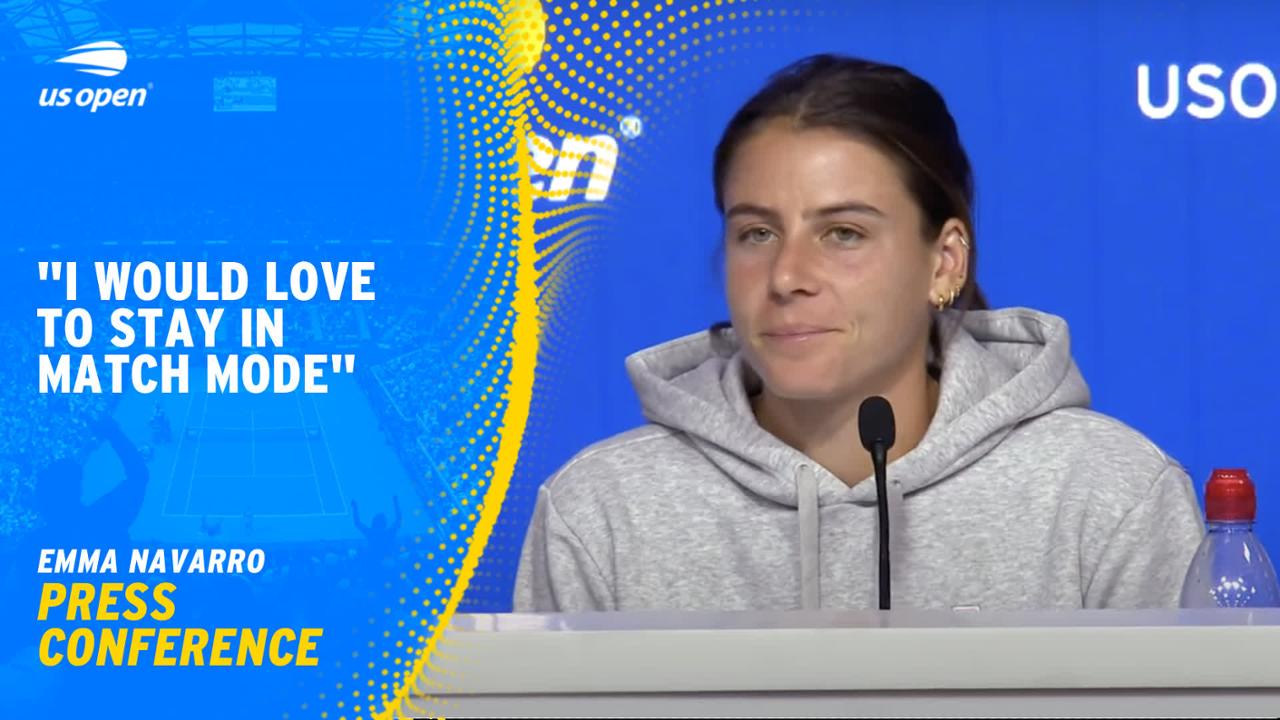 Emma Navarro Press Conference | 2024 US Open - US Open Highlights ...