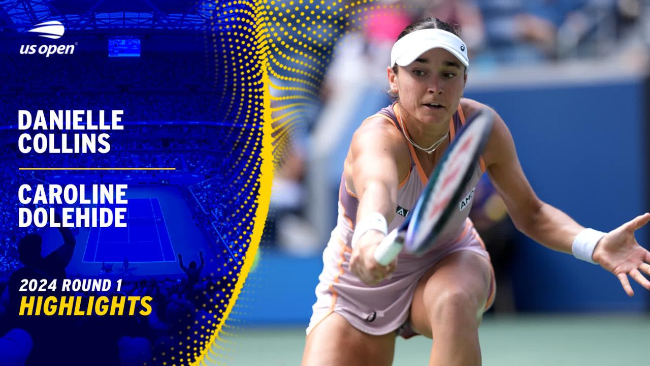 Caroline Dolehide ends Danielle Collins' swan song at 2024 US Open ...