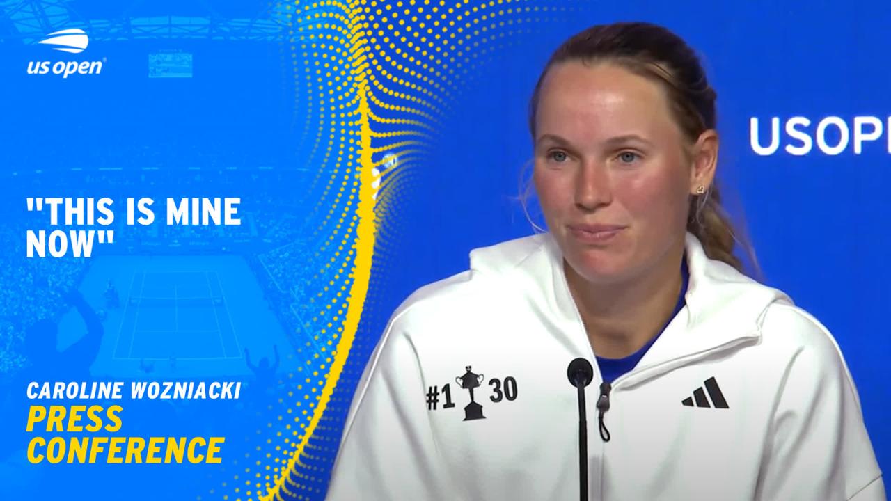 Caroline Wozniacki Press Conference | 2024 US Open - US Open Highlights ...