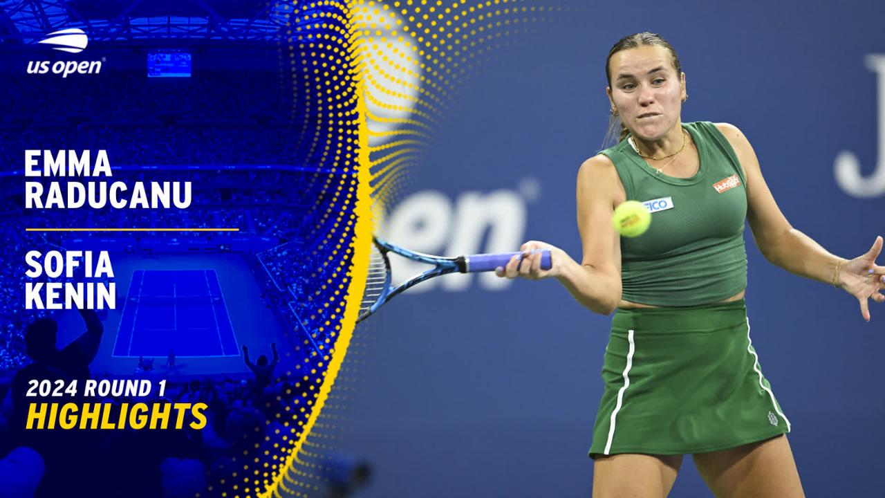 American Sofia Kenin knocks out former champ Emma Raducanu at the 2024 ...