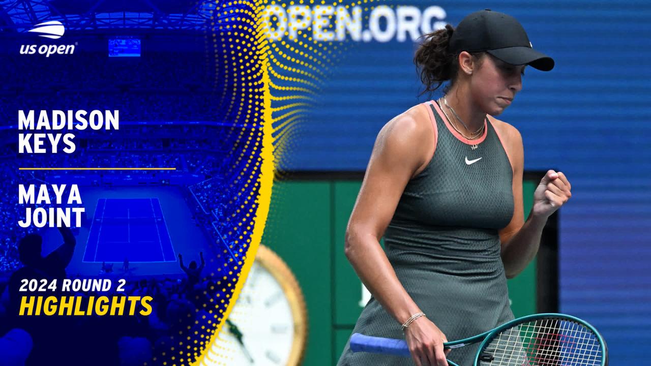 Best photos of Madison Keys vs. Maya Joint, 2024 US Open Round 2 ...