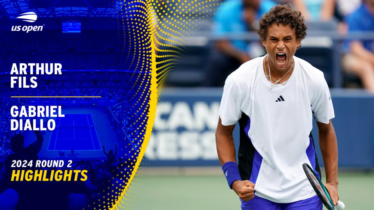 Qualifier Gabriel Diallo reaches 2024 US Open R3 in only his second ...
