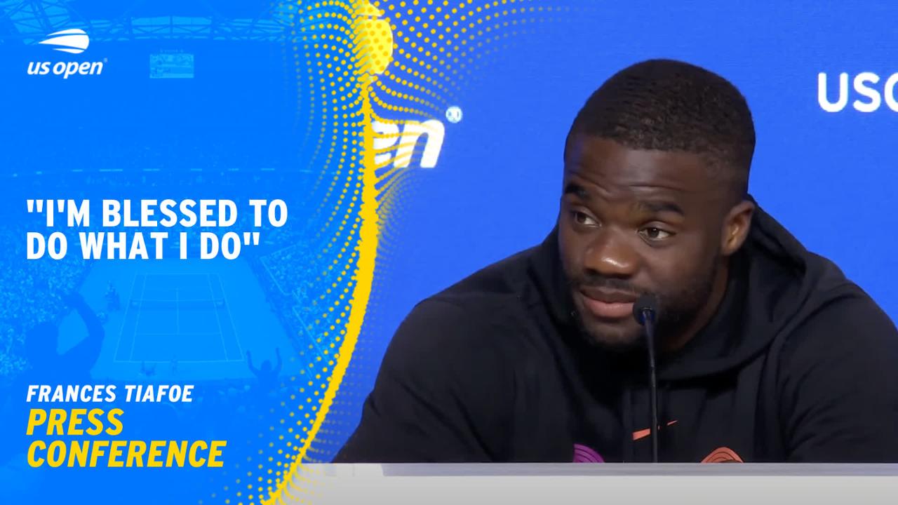 Frances Tiafoe Press Conference | 2024 US Open - US Open Highlights ...
