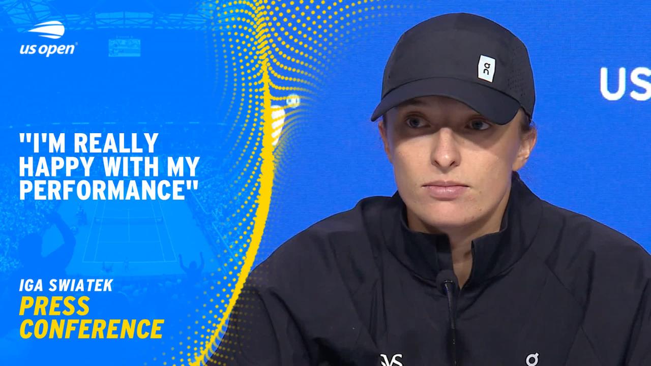 Iga Swiatek Press Conference | 2024 US Open - US Open Highlights ...