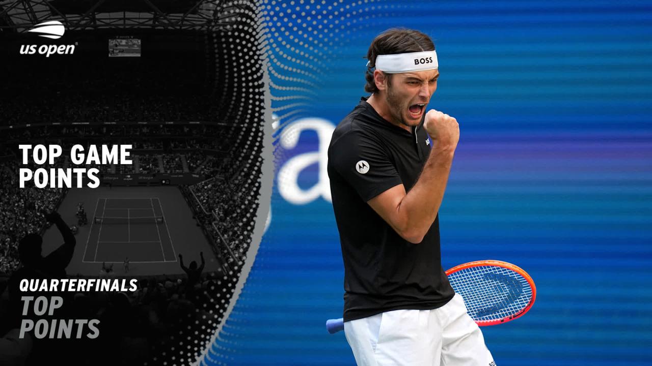 Top Game Points of the Day | Quarterfinals, Day 9 - US Open Highlights ...