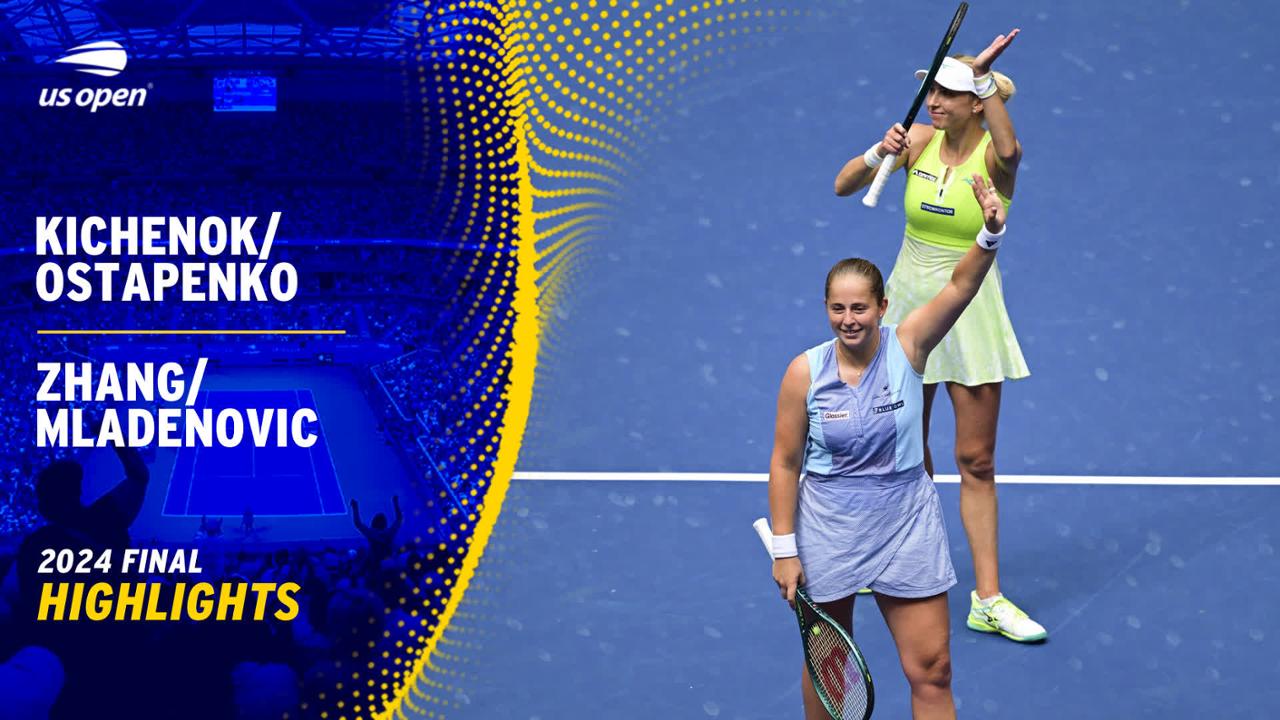 Kichenok/Ostapenko win first Grand Slam doubles title at 2024 US Open ...