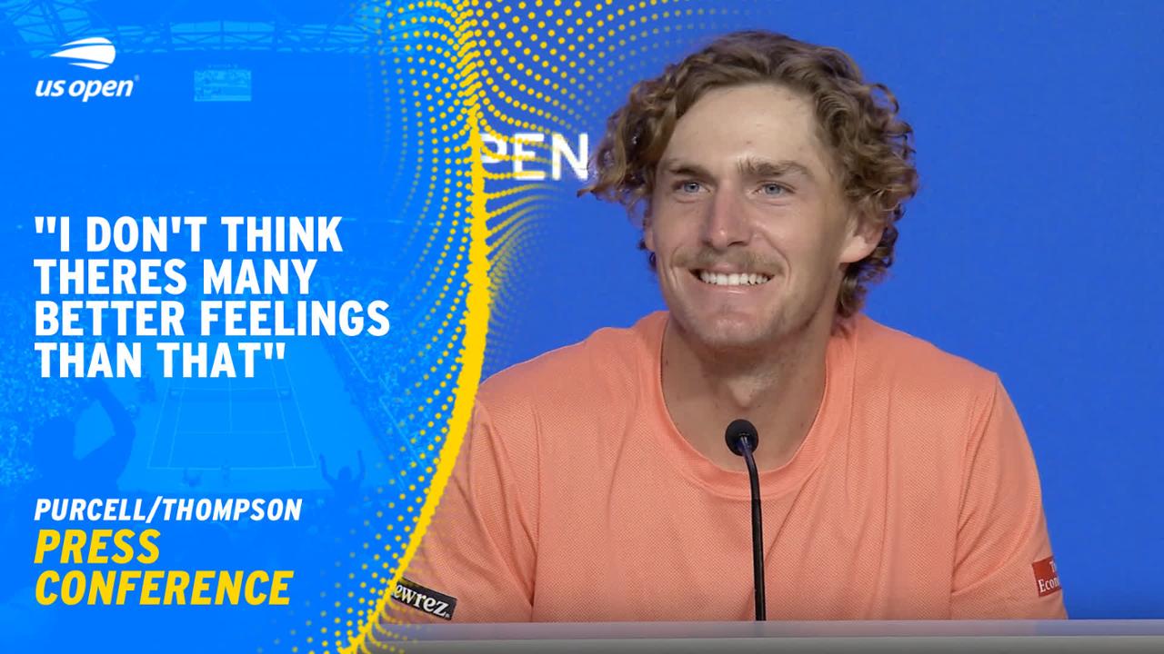 Max Purcell and Jordan Thompson Press Conference | 2024 US Open - US ...
