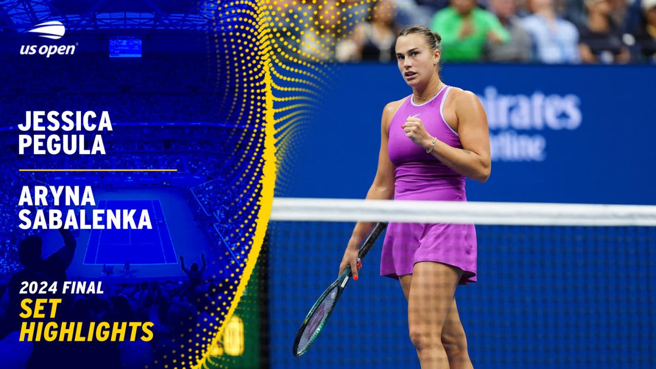 Best photos of Aryna Sabalenka vs. Jessica Pegula, 2024 US Open women's singles final - Official ...
